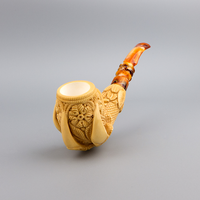 Collectibles Pipes Eagle claw Meerschaum Pipe best tobacco hand carved ...